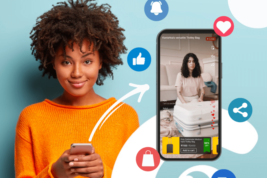 Interactive Video Shopping Experiences on Social Media | Live2.ai