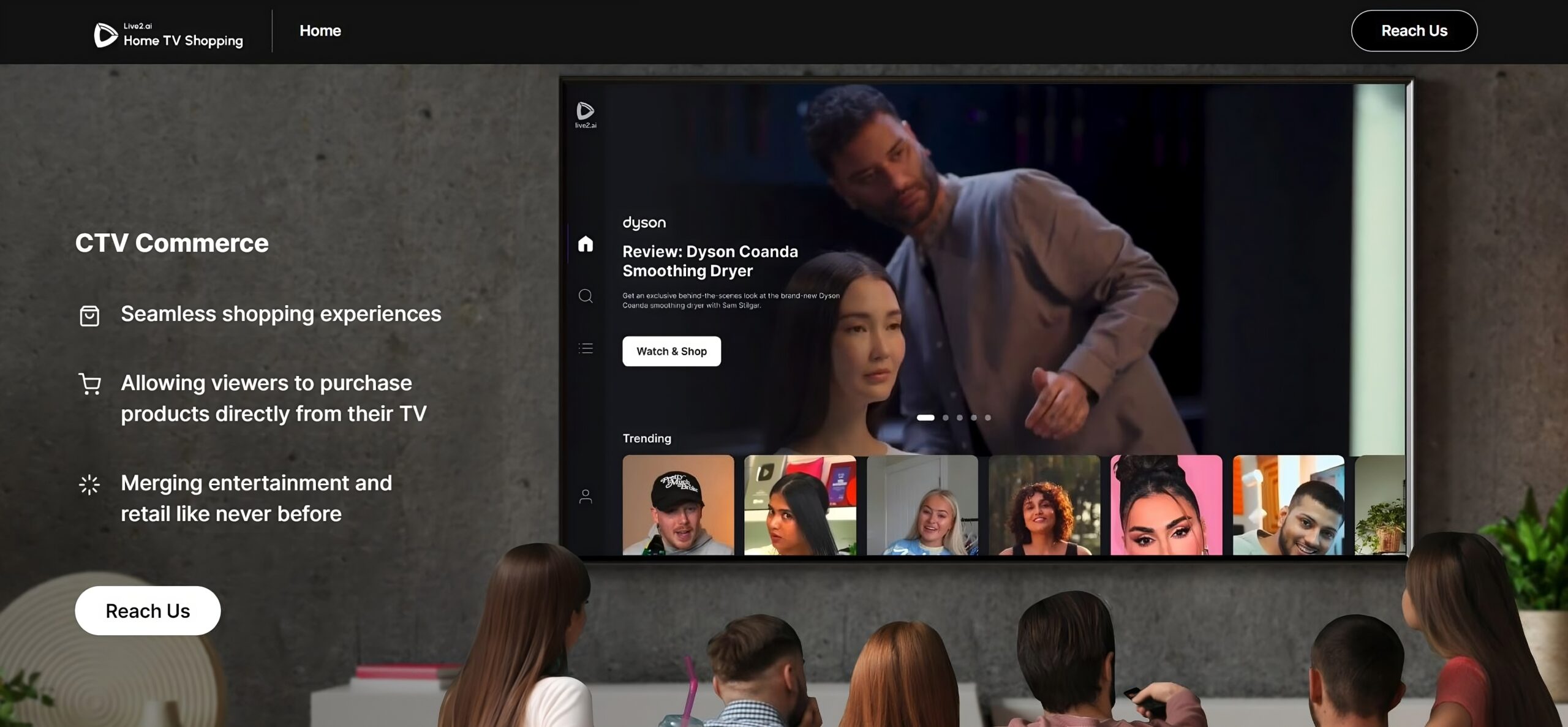 Revolutionizing Shopping: CTV Commerce Feature by Live2.ai | Live2.ai